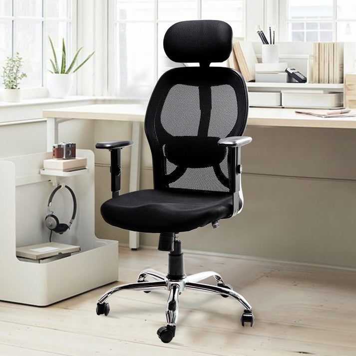 Matrix High Back Ergnomic Office Chair - Adjustable Lumbar Support & H ...